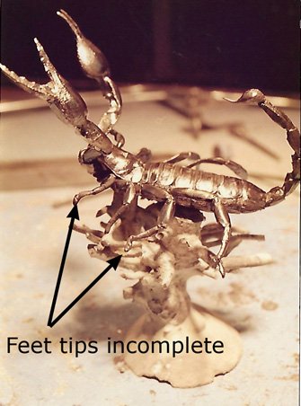 Casting Insects in Metal