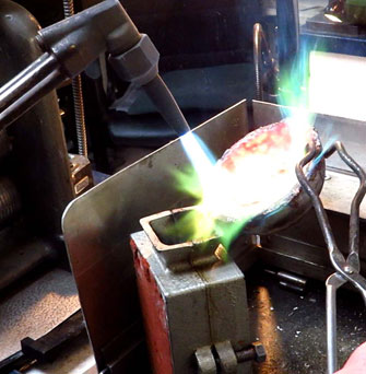 Sand Casting Polymer Clay into Metal